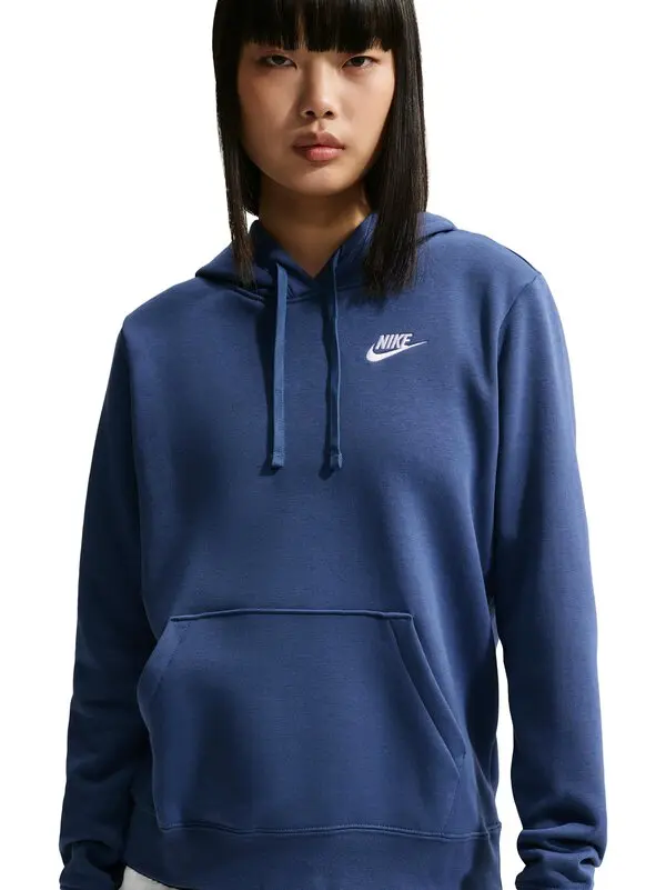 Nike Sportswear Club Fleece Pullover Hoodie - Blue