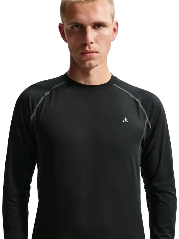 Nike Wildsee" Dri-fit Long-sleeve Base Layer - Black
