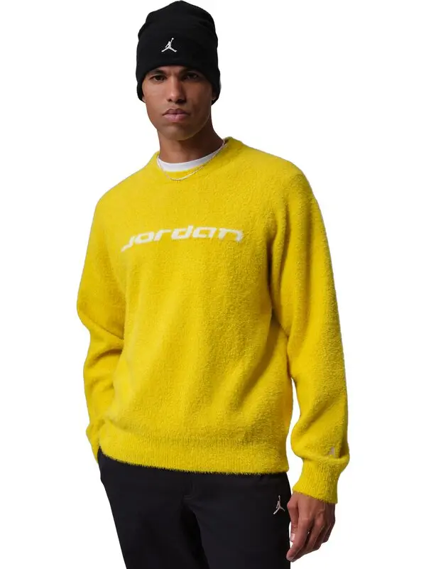 JORDAN Flight Mohair Sweater - Yellow