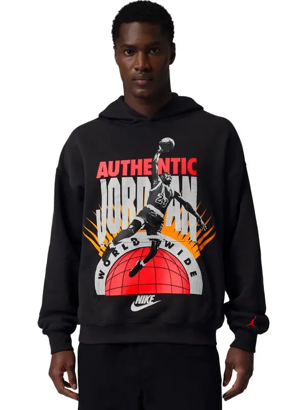 JORDAN Brooklyn Fleece Pullover Hoodie - Black