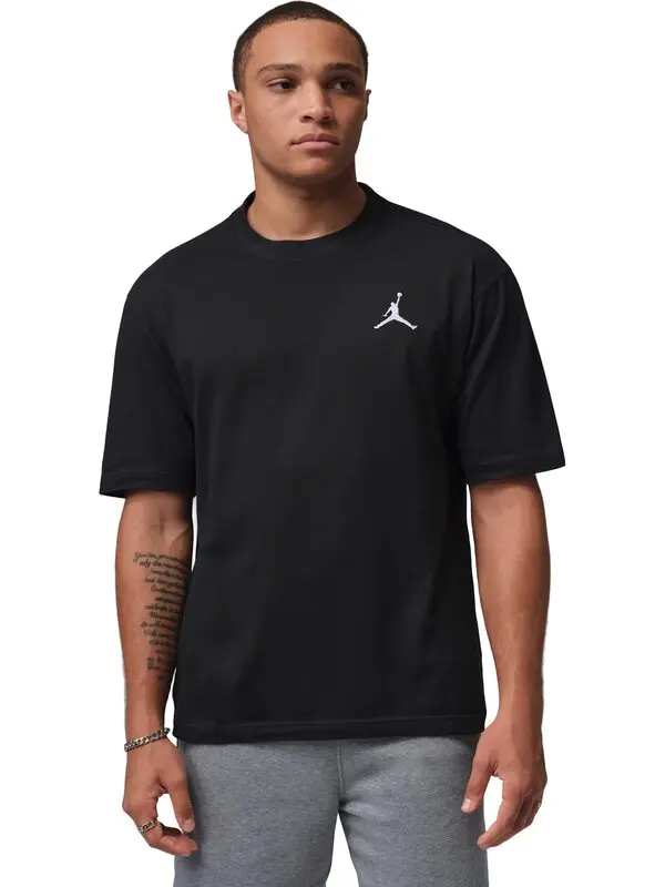 JORDAN Embroidered Jumpman T-shirt - Black
