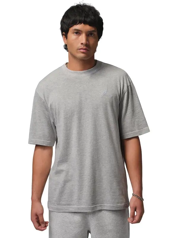 JORDAN Embroidered Jumpman T-shirt - Grey