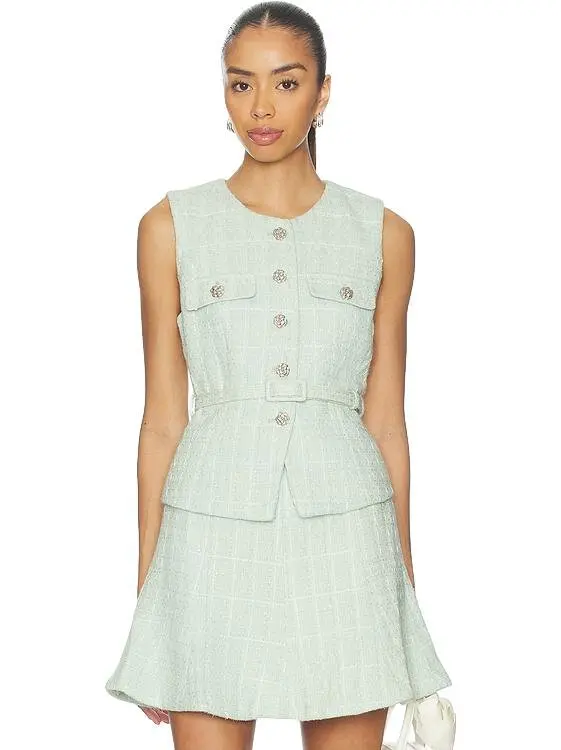 Astr The Label Kelson Vest - Mint