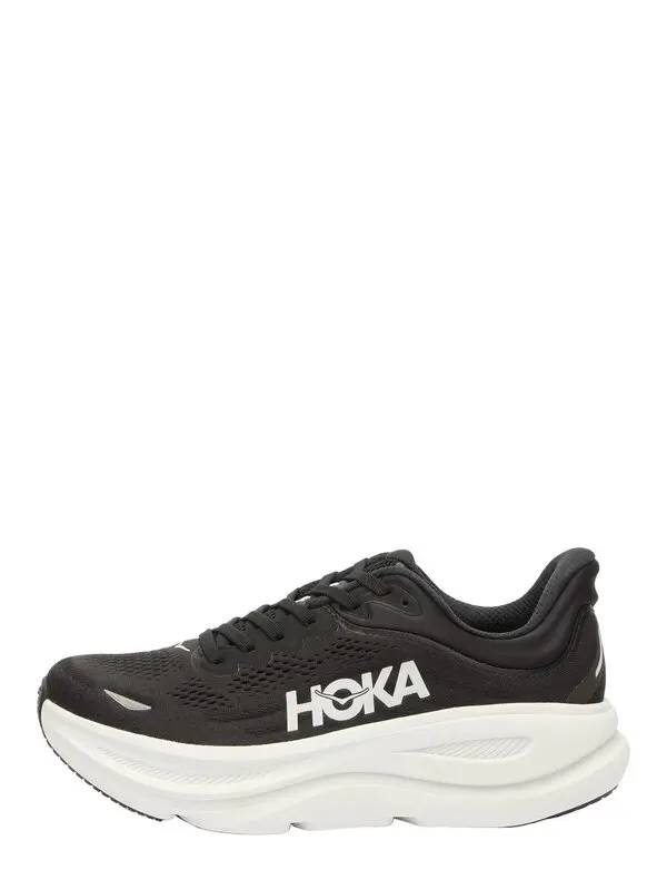 Hoka One One Bondi 9 Sneaker - Black/white