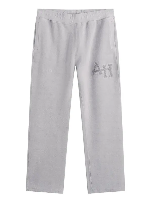 ANNIE HOOD Inside Out College Straight Joggers - Washed Grey