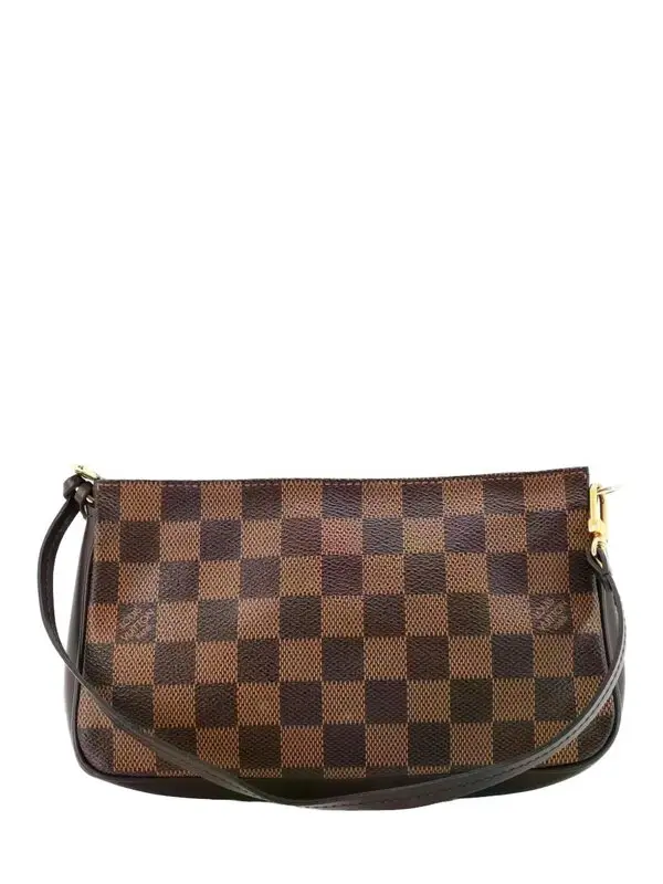 LOUIS VUITTON Navona Pochette Accessoires Damier Clutch - Brown