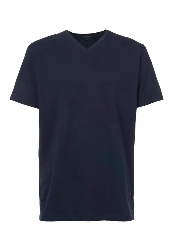 PYA V-neck T-shirt - Blue