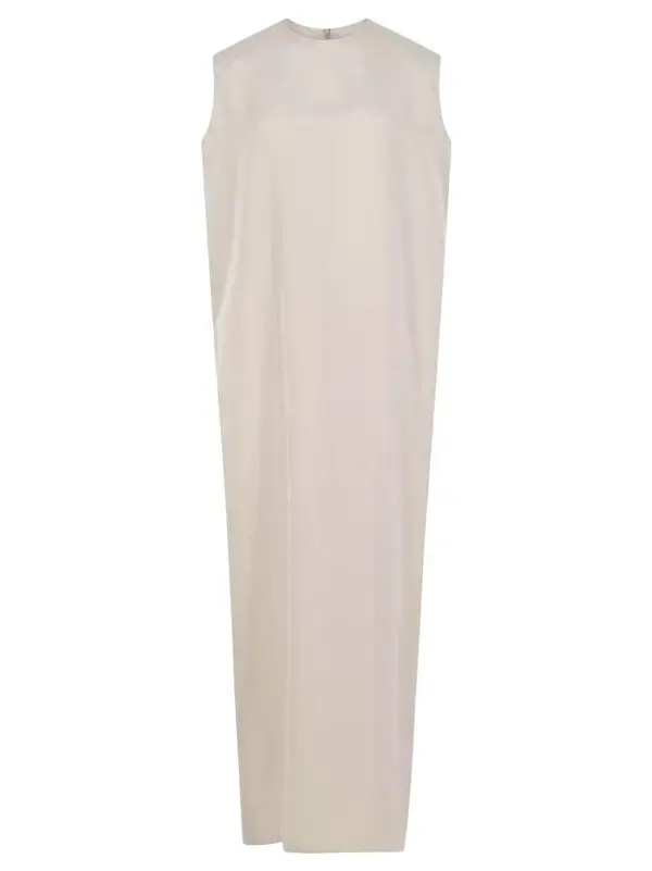 Ter Et Bantine Sleeveless Midi Dress With Tassel - White