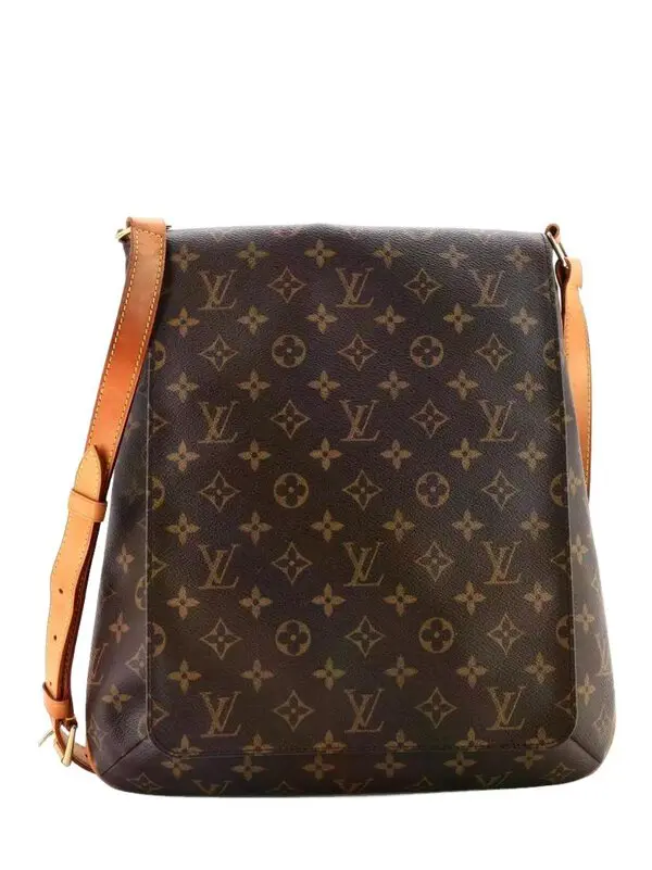 LOUIS VUITTON Musette Salsa Gm Monogram Crossbody Bag - Brown