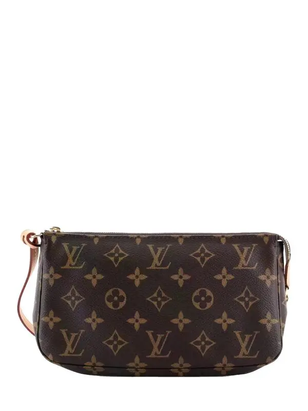 LOUIS VUITTON Pochette Accessoires Nm Monogram Canvas Clutch - Brown