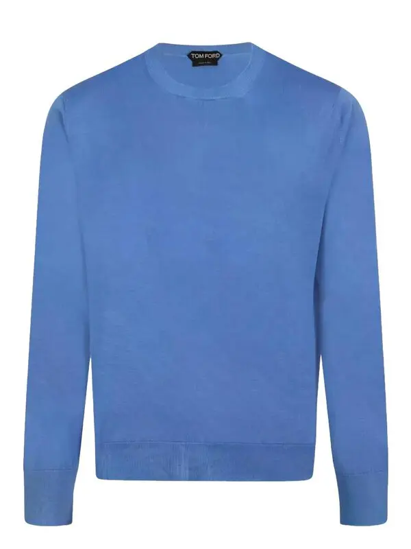TOM FORD Crew-neck Sweater - Blue