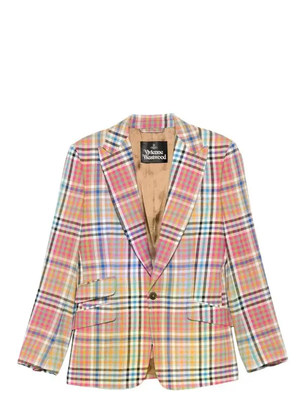 VIVIENNE WESTWOOD Checked Pocket Jacket - Pink