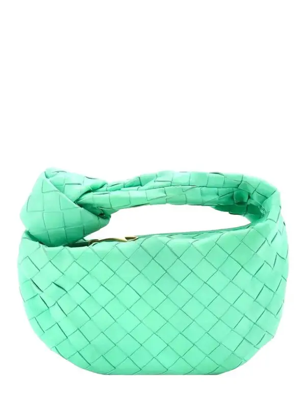 Bottega Veneta Jodie Intrecciato Nappa Mini Hobo Bag - Green