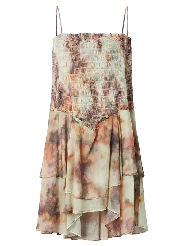 MARANT ETOILE Anka Mini Dress - Neutrals