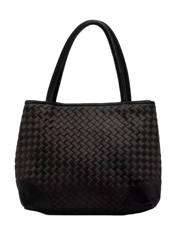 Bottega Veneta 20th Century Mini Intrecciato Tote Bag - Black