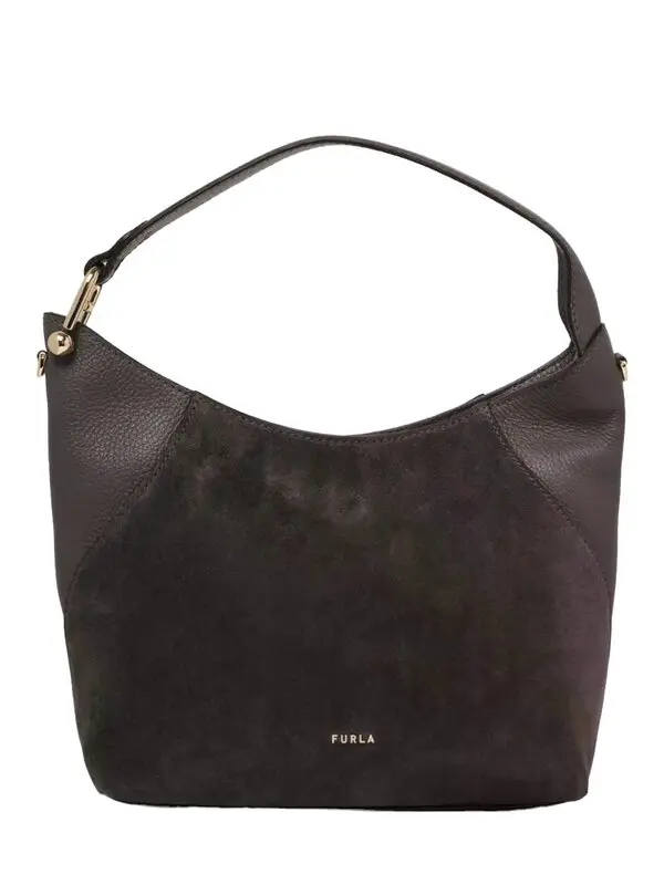 Furla Lara Panelled Tote Bag - Grey