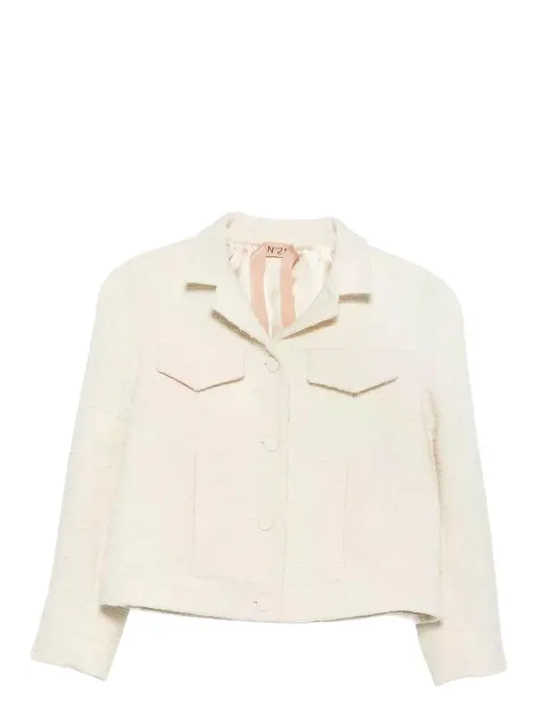 N°21 Flap-pocket Jacket - Neutrals