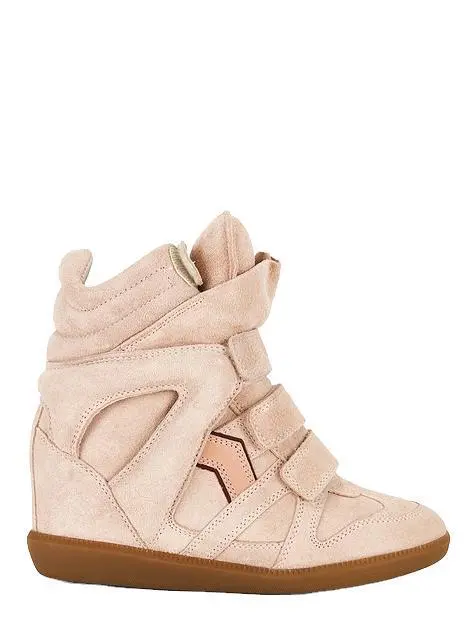 Isabel Marant Bekett Sneaker - Pale Pink & Peach
