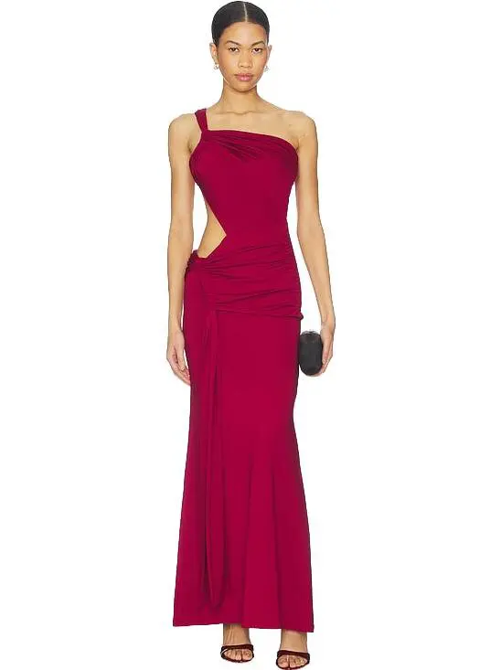 Superdown Alita Maxi Dress - Red