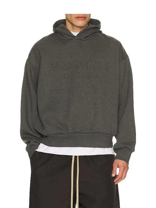 Fear Of God Classic Hoodie - Charcoal Heather