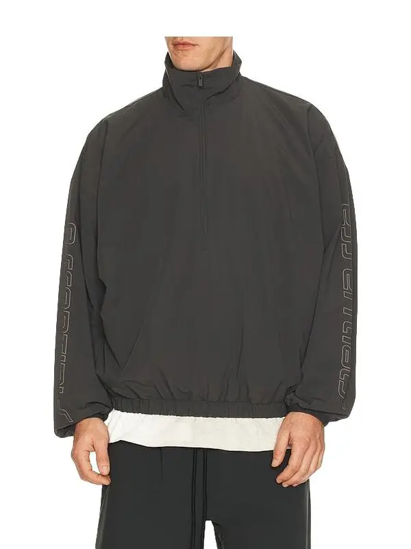 Fear Of God Half Zip Track Jacket - Iron Grey