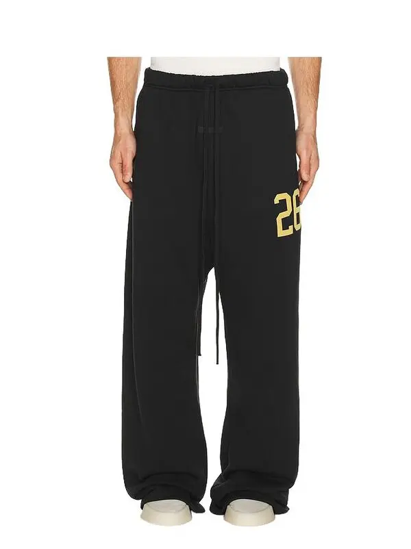 Fear Of God Lounge Sweatpant In Black - Vintage Black