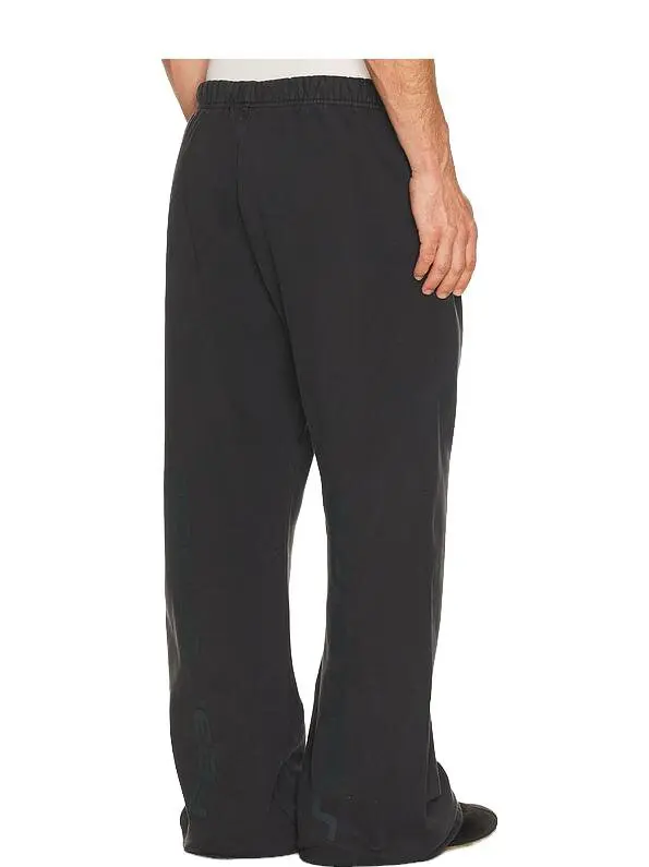 Fear Of God Flare Sweatpant In Black - Vintage Black