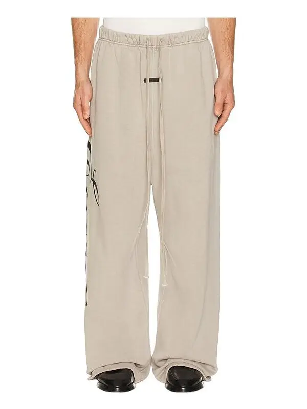 Fear Of God Lounge Sweatpant In Grey - Smoke Grey