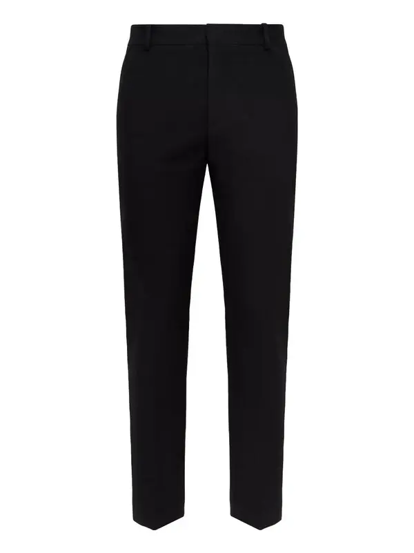 Alexander McQueen Tailored Cigarette Trousers - Black