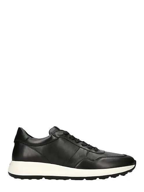 TOD'S Leather Trainers - Blk/white