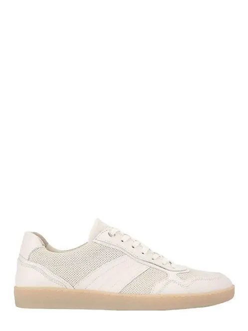 Kurt Geiger Lloyd Leather And Mesh Trainers - White