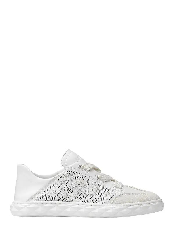 JIMMY CHOO Diamond Light Flex Sneakers - White