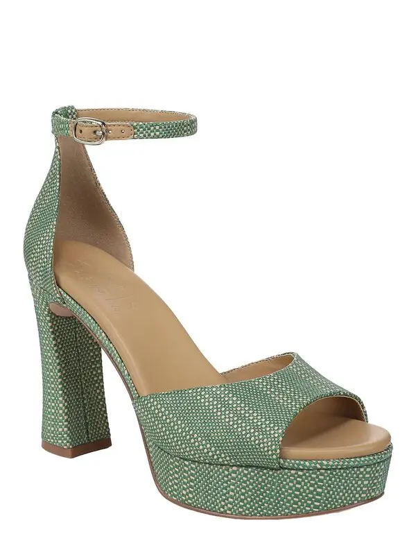 27 EDIT NATURALIZER Delphie Platform Sandal - Green Multi
