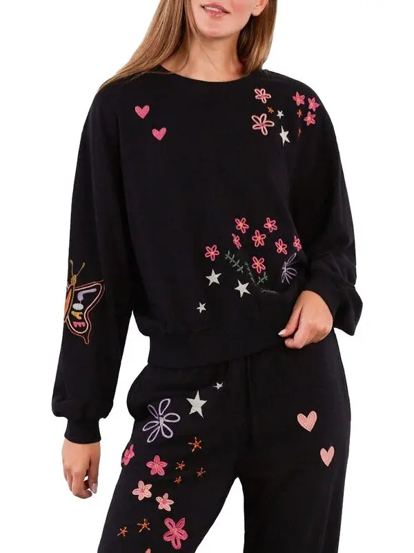 BILLY T In Full Bloom Sweatshirt - Ink