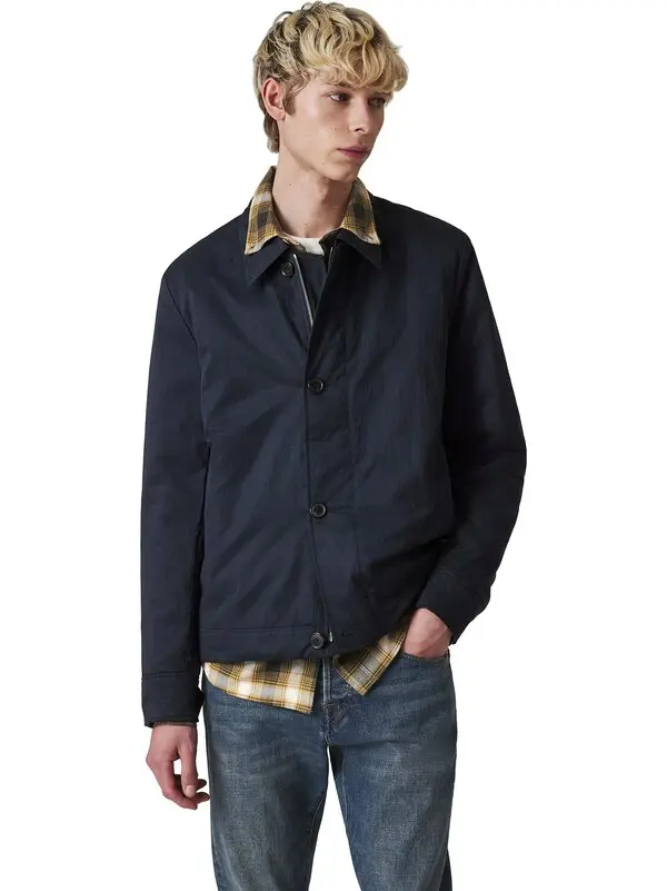 Paul Smith Water Resistant Harrington Jacket - Blue