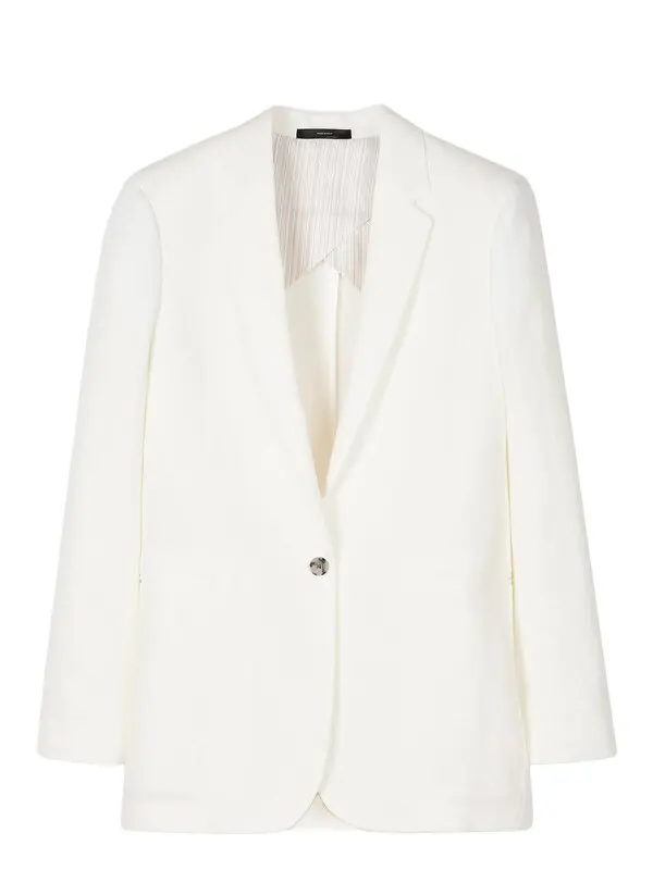 Paul Smith Linen Blazer - White