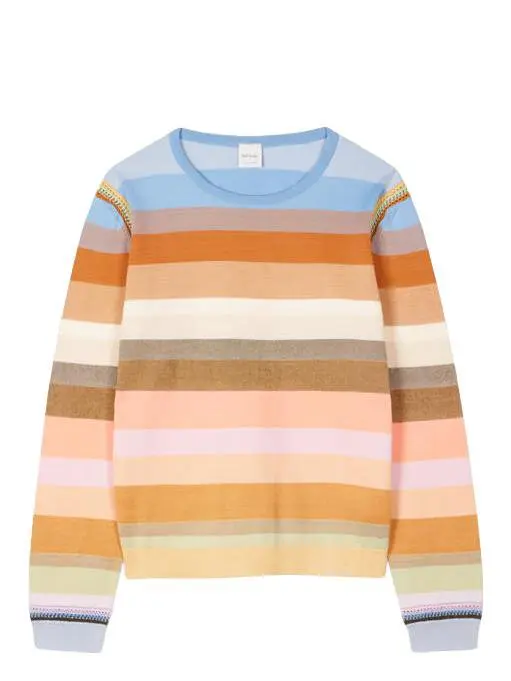 Paul Smith Smith Stripe Cotton Sweater - Multicolour