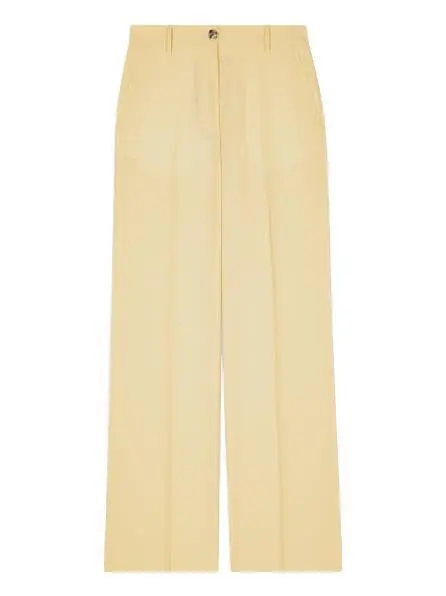 Paul Smith Buttercup Wool Trousers - Yellow