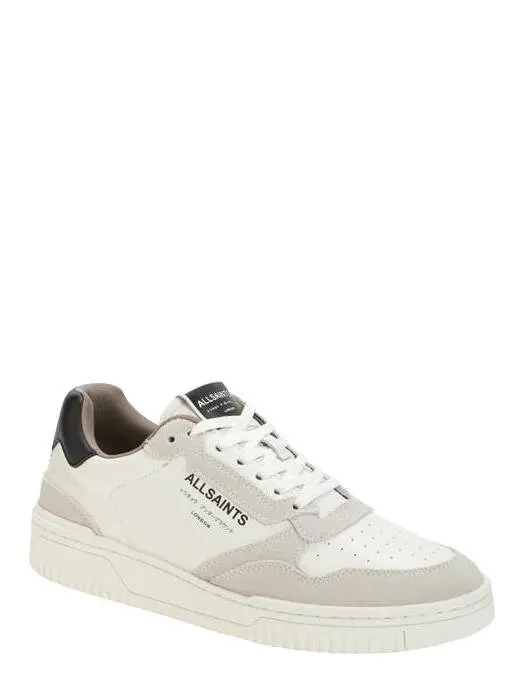 ALLSAINTS Regan Low Top Sneakers - Chalk White/black