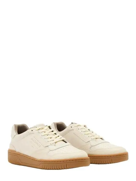ALLSAINTS Regan Low Top Sneaker - Chalk White/gum