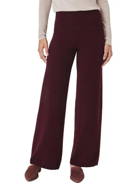 Splendid Tori Cashmere Pants - Rosewood