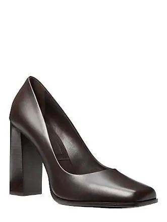 Michael Kors Jeanne Leather Pump - Brown