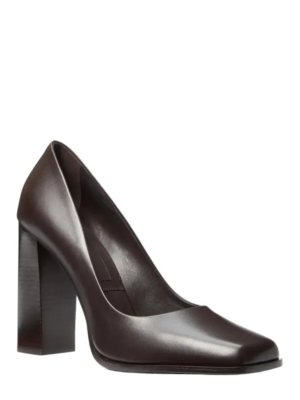 Michael Kors Jeanne Leather Pump - Brown