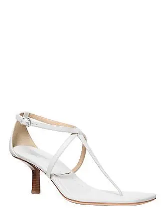 Michael Kors Anna Leather Sandal - White