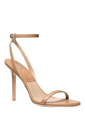 Michael Kors Gwyneth Leather Sandal - Natural