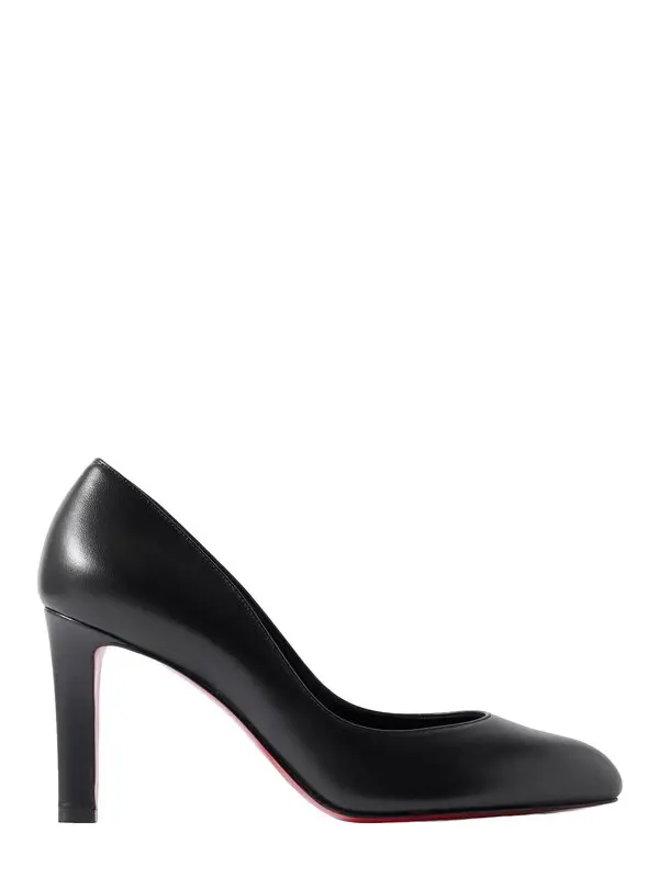 CHRISTIAN LOUBOUTIN Fannylove 85 Leather Pumps - Black