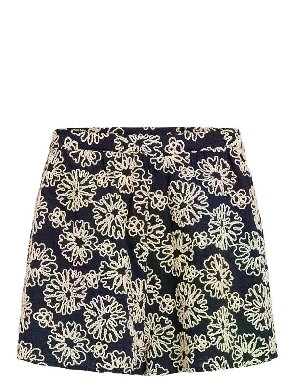 MARIE OLIVER Cleo Floral Shorts - Blue
