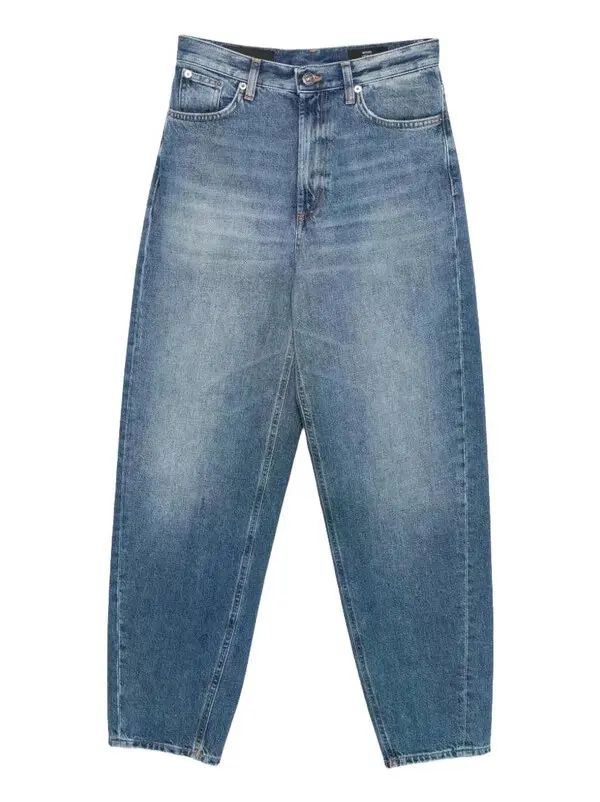 DONDUP Faded Denim Jeans - Blue