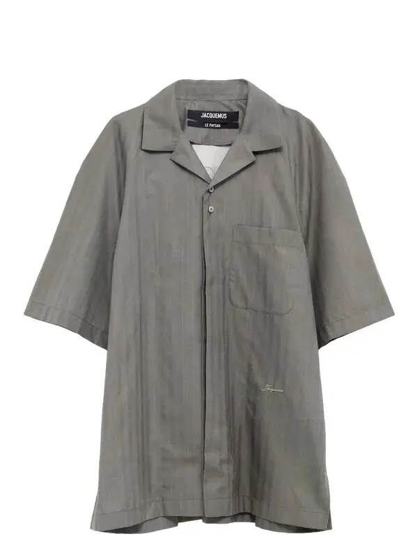 Jacquemus Romarin Short-sleeved Shirt - Green