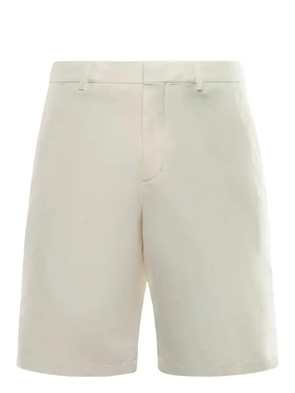 Loro Piana Jambo Concealed-fastening Shorts - White